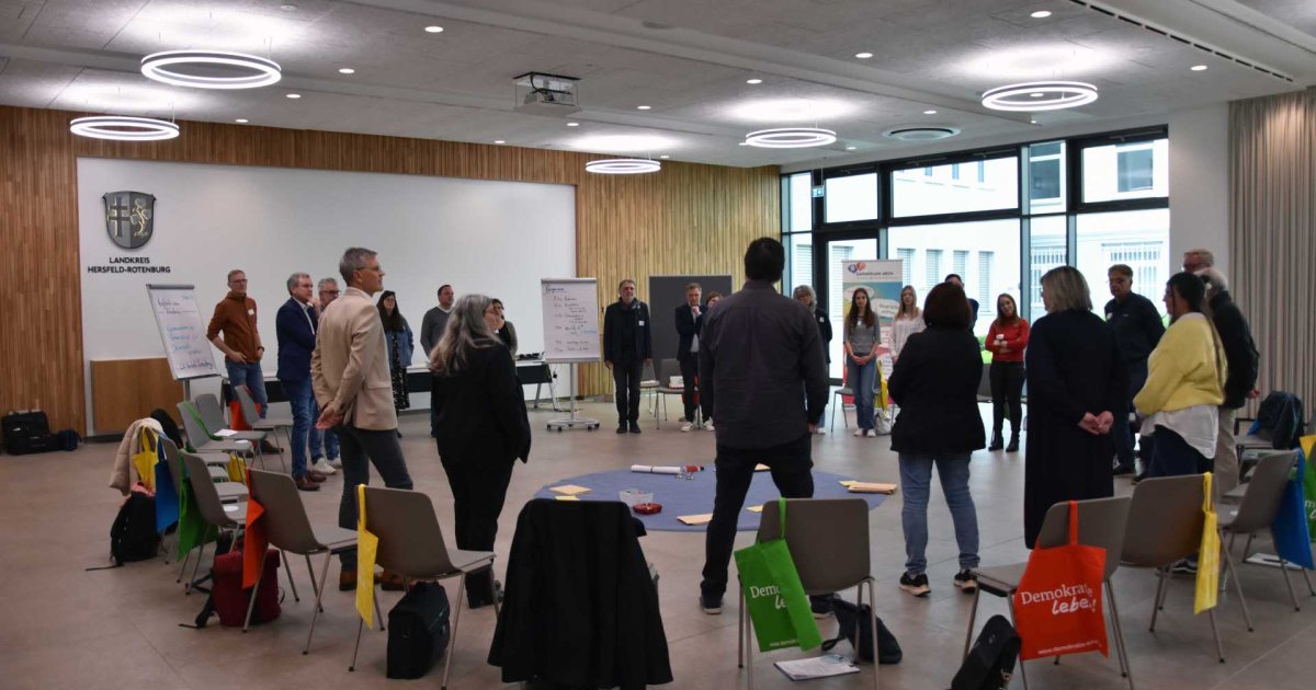 Gelungene Auftaktveranstaltung für die „Partnerschaft für Demokratie“ | Landkreis Hersfeld-Rotenburg
